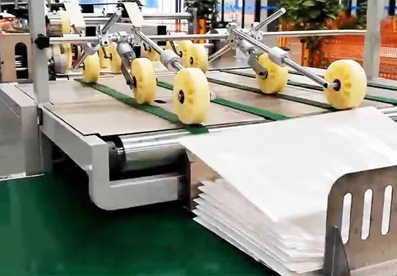 Pinch Bottom Bag Making Machine Manufacturer in India | Pinch Bottom ...